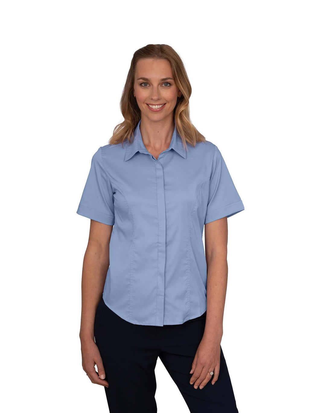 ZOE SKY CONCEALED SHORT SLEEVE – Vortex Designs Uniform